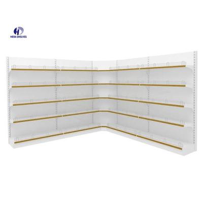 China Steel Supermarket Racks Company 5 Shelf Heavy Duty Metal Storage Rack for sale