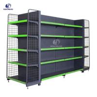 China Commercial Supermarket Racks Heavy Duty Industrial Warehouse Shelving 18