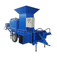China Square Baler Straw Corn Baler Machine 15KW Motor Water Cooled PLC Control for sale