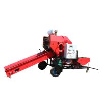 China Intelligent Diesel Powered Automatic Baler Wrapper for Straw Silage 0.5 Ton Bales for sale