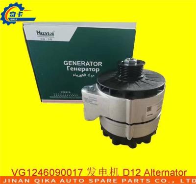 China Vg124609000017   	Howo Truck Spare Parts   Electric Generator D12 Alternator for sale