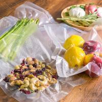 China Kitchen Custom Vacuum Sealer Food Bags SGS Food Storage Plastic Bgas for sale