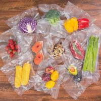 China Kitchen Custom Vacuum Sealer Food Bags SGS Food Storage Plastic Bgas for sale