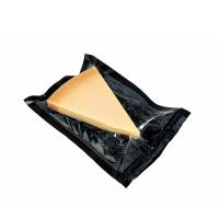 China SGS Fresh Food Black Zipper Vcuum Bags 5mm Food Packaging Vacuum Pouches for sale