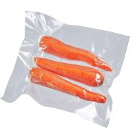 China Reusable Storage Heat Seal Food Bags Transparent Square Vacuum Sealer for sale