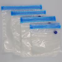 China Polypropylene Plastic Resealable Food Bags Vacuum Zipper Bag With Valve for sale