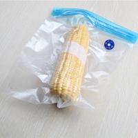 China Reusable BPA Free Vacuum Zipper Seal Bags Resealable Air Valve Double Layer for sale