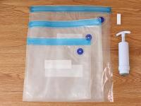 China Nylon Vacuum Food Sealer Bags Custom Ziplockk Resealable Food Package for sale
