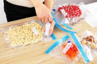China Nylon Vacuum Zipper Bags Food Packaging With Reclosable Double‑Layer Zipper for sale