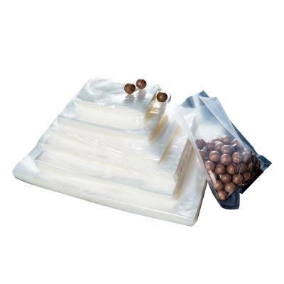 China Herbs Odor Lock Vacuum Sealer Bags Transparent Nylon Vacuum Pouches for sale
