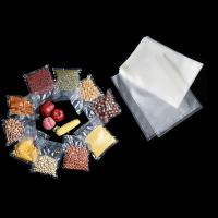 China Herbs Odor Lock Vacuum Sealer Bags Transparent Nylon Vacuum Pouches for sale
