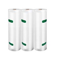 China 60mic BPA Free Plastic Resealable Pouches Customized Freezer Vac Storage Bag for sale
