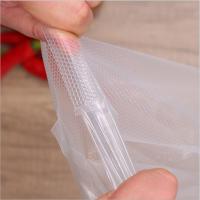 China 60mic BPA Free Plastic Resealable Pouches Customized Freezer Vac Storage Bag for sale