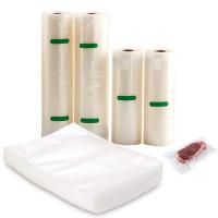 China OEM ODM Vacuum Pouch Bags Transparent Moisture Proof Embossed Sealer Rolls for sale
