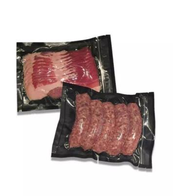 China Black Meat Vacuum Sealer Freezer Storage Bags Great For Sous Vide Cooking for sale