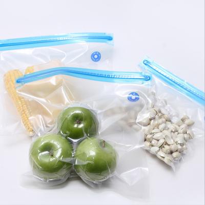 China Ziplockk Freshness Sous Vide Vacuum Bags Reusable Sealing Food Bag for sale