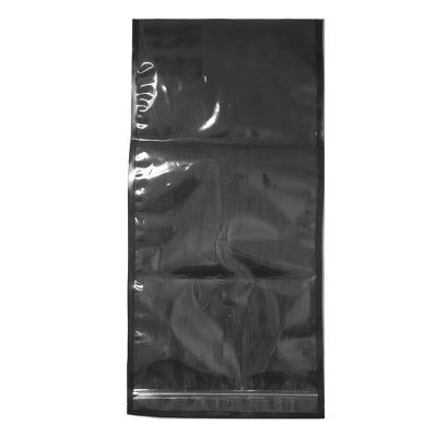 China Sous Vide Embossing All Black Vacuum Seal Bags OEM Brand For Kernels Nuts for sale