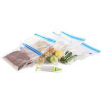 China Sous Vide Bags BPA Free Reusable Vacuum Sealer Zipper Bags For Food Storage for sale