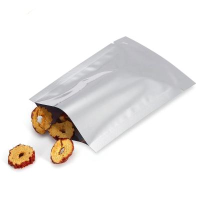China OEM Steam Food Metallic Vacuum Sealer Bags AL Mylar Seal Pouches for sale