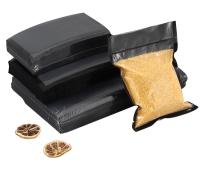 China Heavy Duty QS Clear Black Vacuum Seal Bags Precut 5mil Recyclable for sale