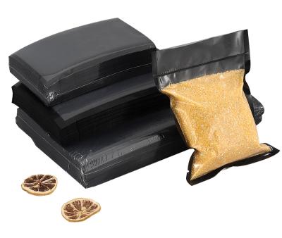 China Heavy Duty QS Clear Black Vacuum Seal Bags Precut 5mil Recyclable for sale