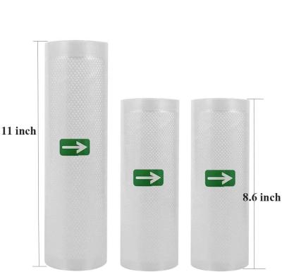 China Refrigerators Vacuum Rolls PE Nylon Plastic Vacuum Sealer Bags 11