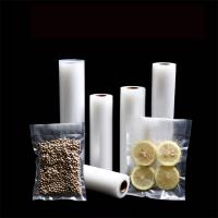 China Nylon Pe Plastic Bags Embossed Vacuum Rolls For Vacuum Seal Pouches Food Storage for sale