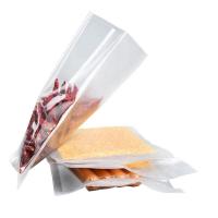 China 11x50 Inch Embossed Clear Plastic Vacuum Bag Nylon PE Heat Seal Freezer Bags YXK for sale