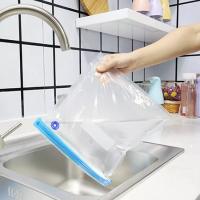 China Reusable Vacuum Food Storage Bags Zipper Air Valve Bag Moisture Proof for sale