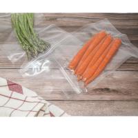 China Polypropylene BPA Free Food Vacuum Zipper Bags Chamber Pouches Food Storage for sale