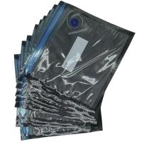 China Transparent Compression PA Food Vacuum Zipper Bags Reusable Storage Bag for sale