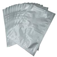 China Mylar Flat Resealable Metallic Vacuum Sealer Bags SGS Heat Seal Pouches for sale