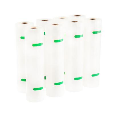 China QS Embossed Food Vac Pack Rolls Storage Meal Prep Or Sous Vide for sale
