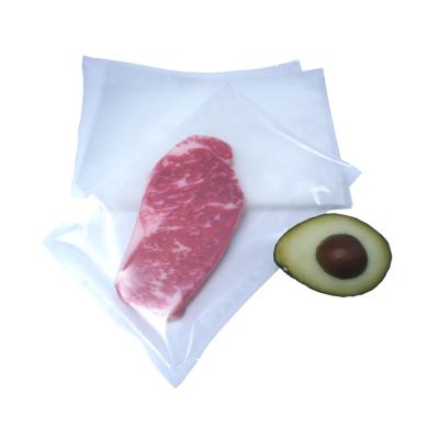 China Textured Storage Vegetable SGS Vacuum Sealer Food Bags Hih Transparent for sale