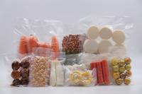 China Textured Storage Vegetable SGS Vacuum Sealer Food Bags Hih Transparent for sale