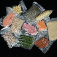 China BPA Free Plastic Pack Food Saver Seal Emboss Storage Roll Vacuum Sealer Bags for sale