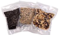 China Embossed Pouches	Food Vacuum Zipper Bags For Freezer Storage for sale