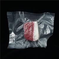 China CE Embossed Plastic Vacuum Seal Roll Nylon Food Packaging Vacuum Pouches for sale