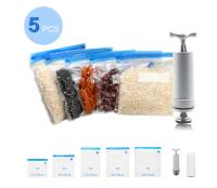 China BPA Free Food Sous Vide Bags SGS Vacuum Seal Bags With Zipper for sale