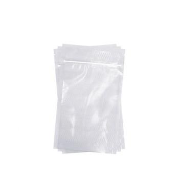 China 3mil Embossed Food Vacuum Zipper Bags Nylon Vacuum Pouches for sale