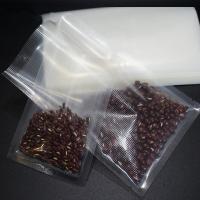 China Transparent Three Sides Vacuum Sealer Food Bags Laminated Poly Nylon Vacuum Bags for sale