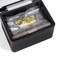 China Glossy FDA LDPE Chamber Smooth Vacuum Sealer Bags Triple Seal Construction for sale