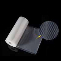 China Polyethylene Heat Seal Vacuum Food Sealer Rolls Micro Channel Embossing for sale