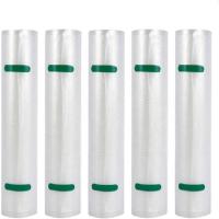 China Freezable Food Saver Vacuum Sealer Rolls For Sous Vide Poly Nylon Vacuum Bags for sale