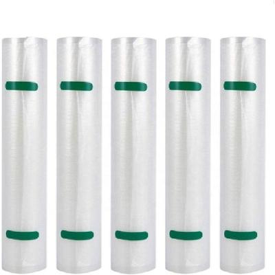 China Freezable Food Saver Vacuum Sealer Rolls For Sous Vide Poly Nylon Vacuum Bags for sale