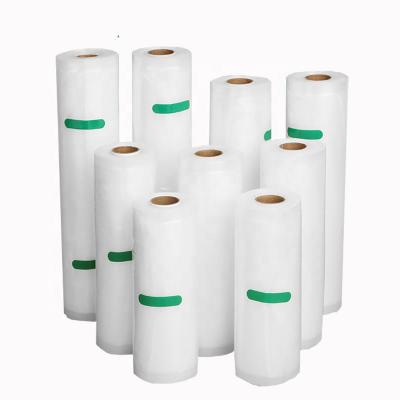 China Food Chamber Vacuum Sealer Bag Rolls Poly Nylon Vacuum Pouches for sale