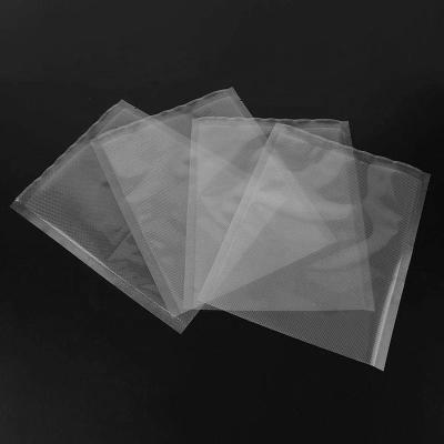 China Nylon Three Side Embossed Vacuum Seal Bags for Food Fruit Vegetables for sale
