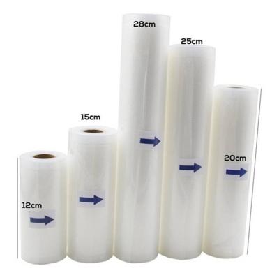 China Vacuum Sealer Rolls Heat Seal Embossed Vacuum Sealer Bags BPA Free for sale
