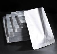 China Metalized Mylar Food Storage Pouch Sliver Heat Seal Pouches Light Resistant for sale