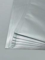 China QS Waterproof Embossed Mylar Vacuum Sealer Bags Metalized Silver Resealable for sale
